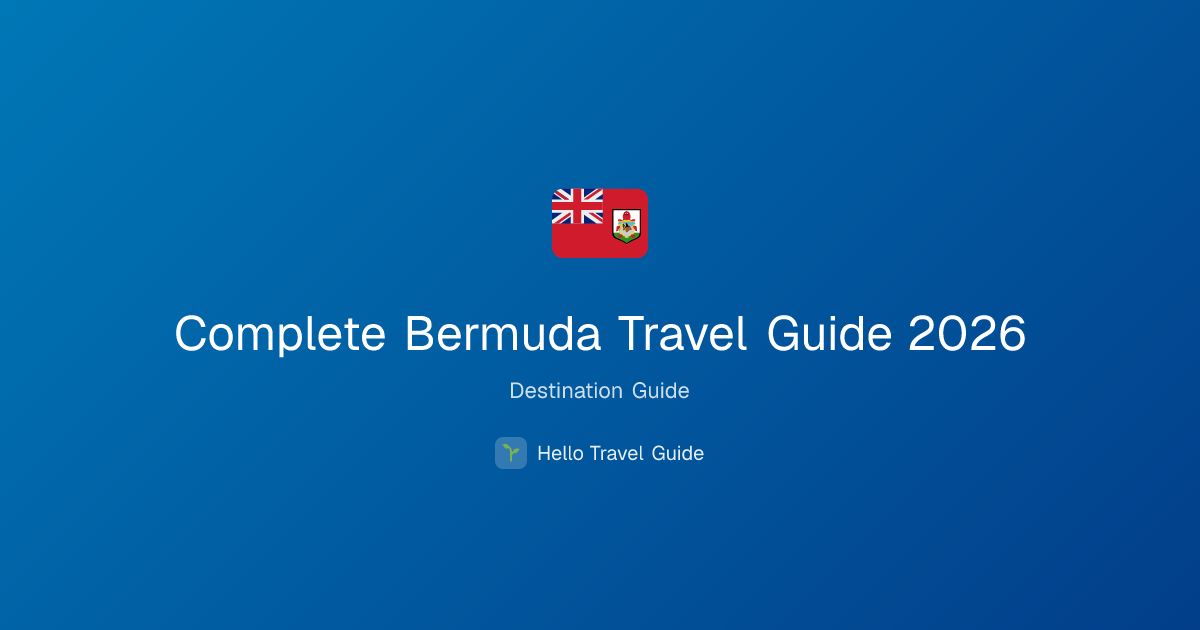 Complete Bermuda Travel Guide 2026