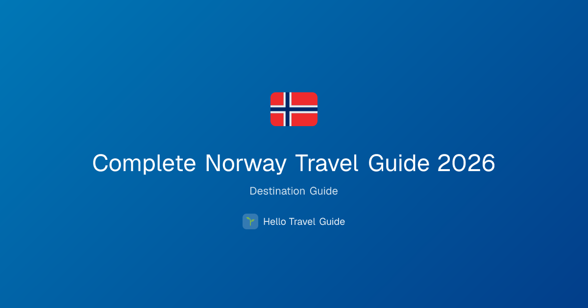 Complete Norway Travel Guide 2026
